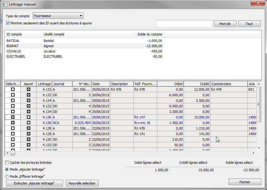 La gestion des paiements
